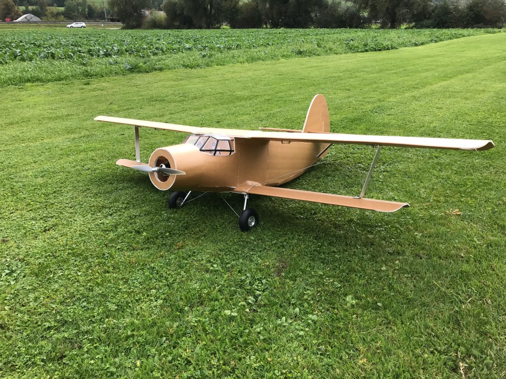 Antonov An-2 in Depron - Erstflug - Flying Tom's Blog